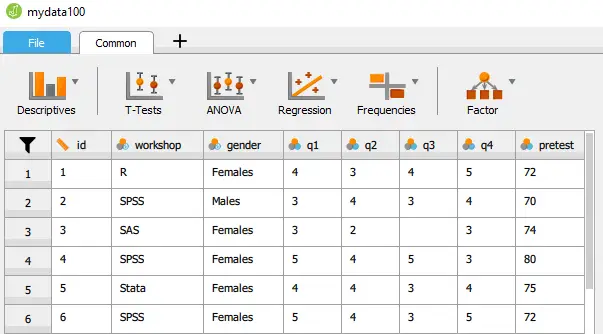 A Comparative Review of the JASP Statistical Software | r4stats.com