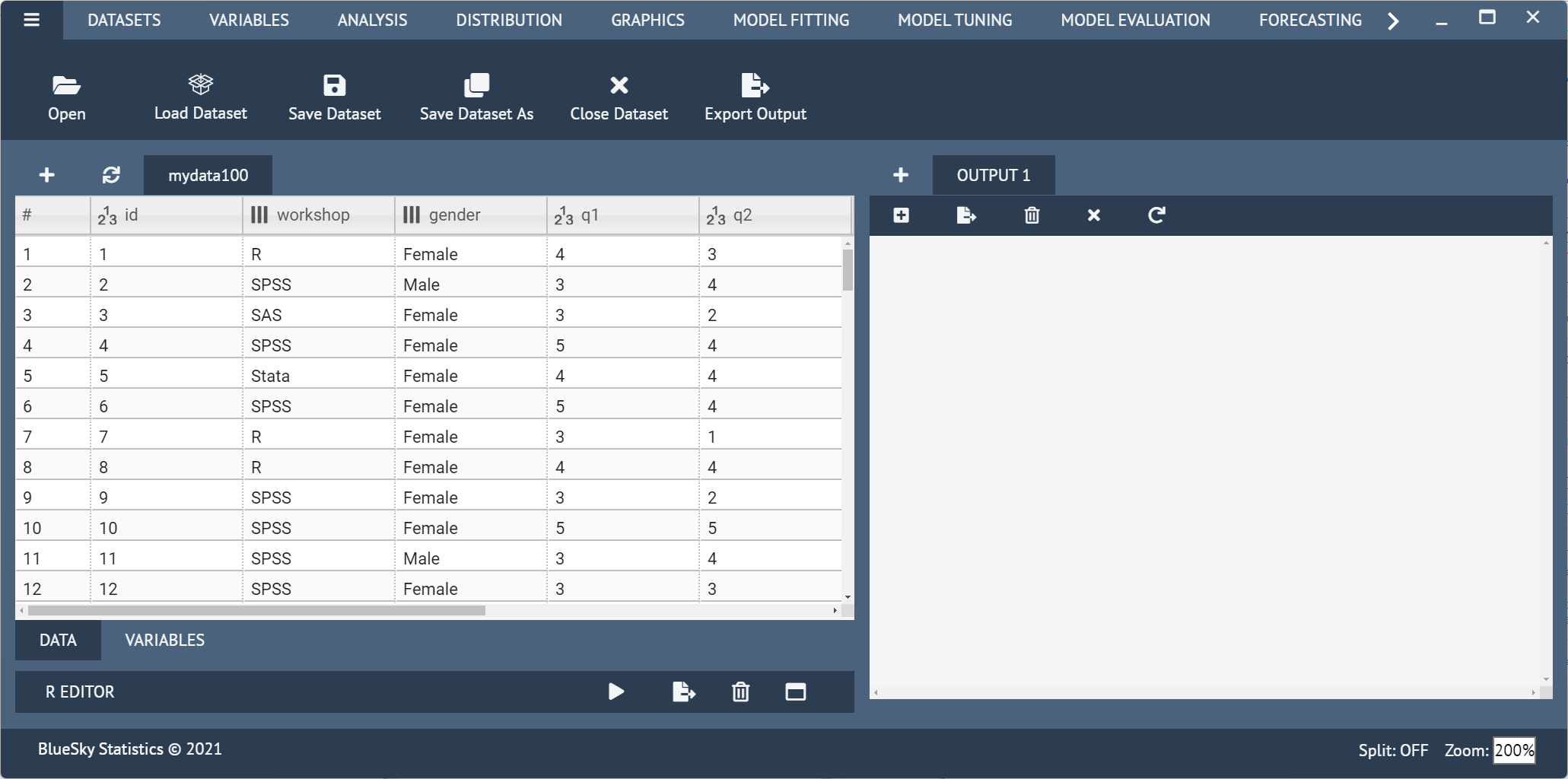 Review of BlueSky Statistics | r4stats.com